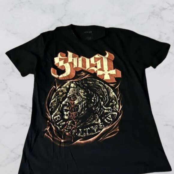 Ghost | Tops | Ghost Band Graphic Short Sleeve Tshirt Good Used ...